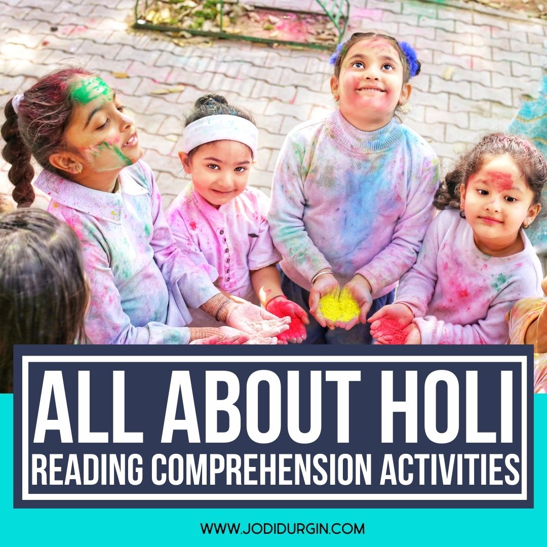 Holi Reading Comprehension Activities for 2nd, 3rd, and 4th Grade ...