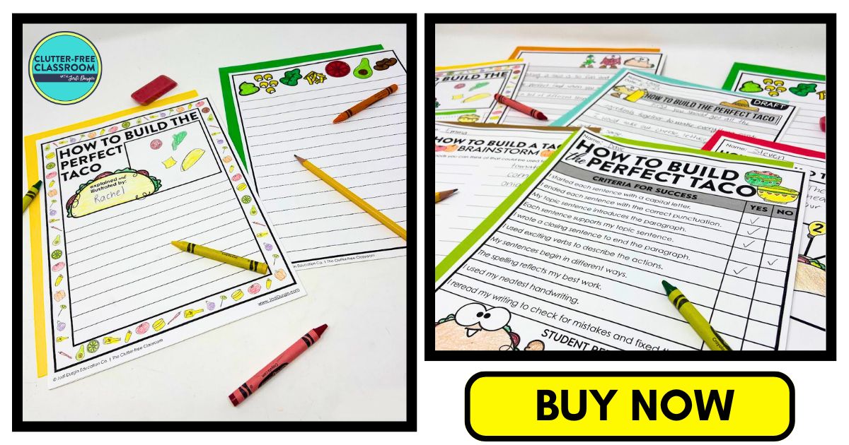 Cinco de Mayo Writing Activity for Elementary Students - Teaching with ...