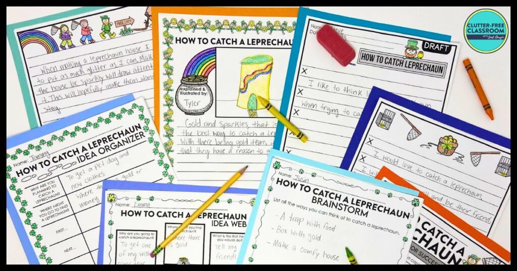 How to Catch a Leprechaun Activity for Elementary Students - Teaching ...