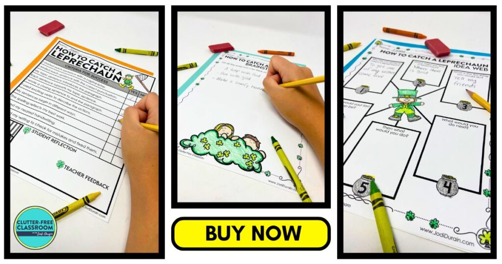 How to Catch a Leprechaun Activity for Elementary Students - Teaching ...