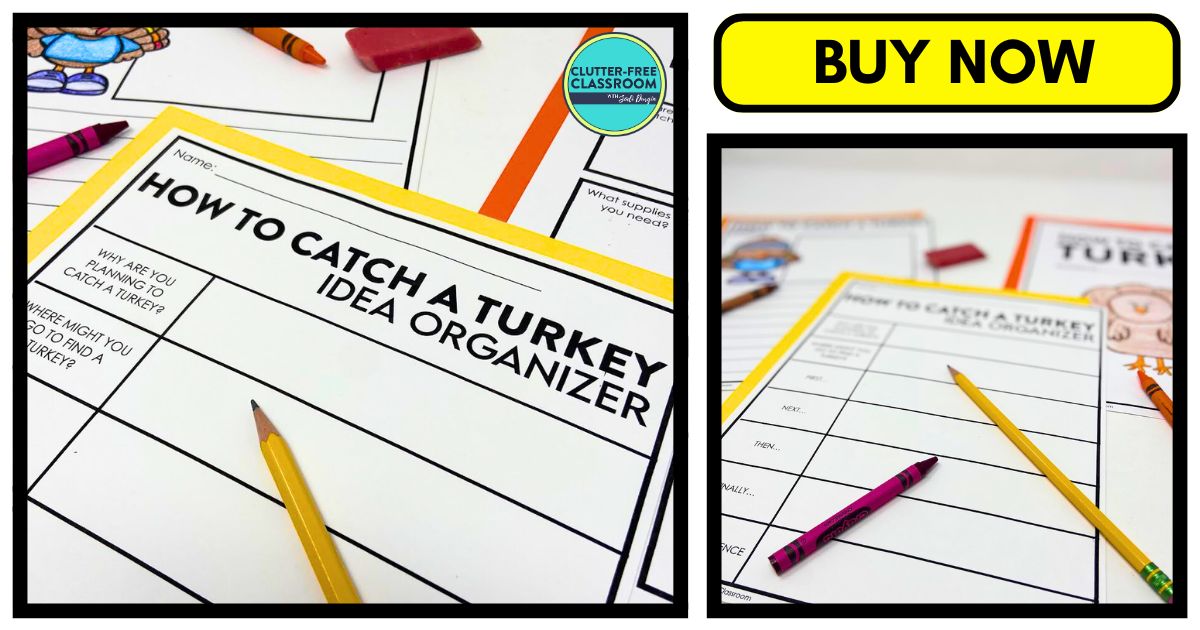 How to Catch a Turkey Writing Activity for Elementary Students ...