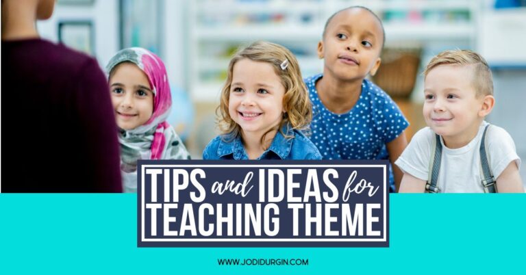 How to Teach Theme, Message, and Moral to Elementary Students ...