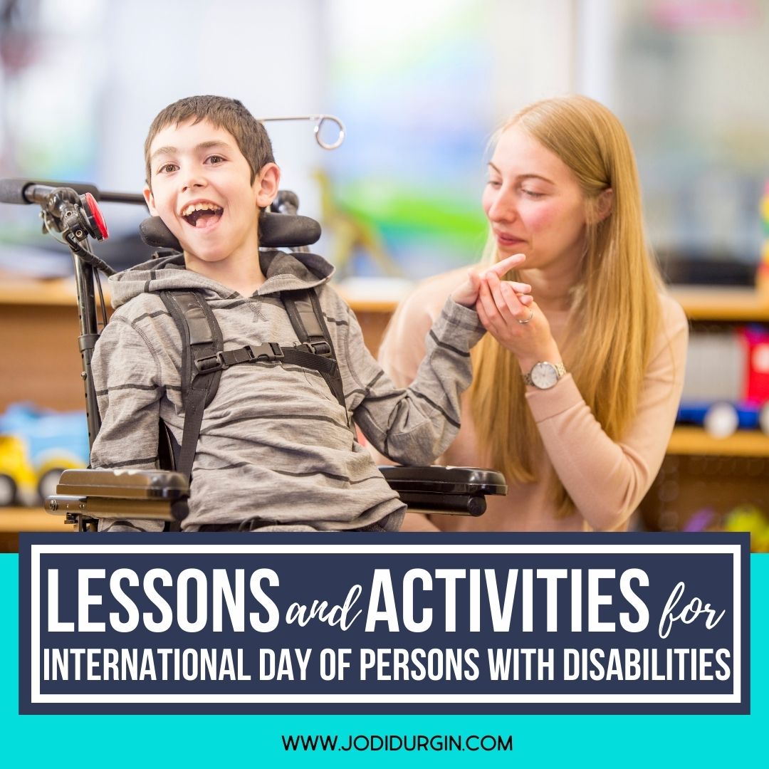 International Day of Persons with Disabilities Activities for ...
