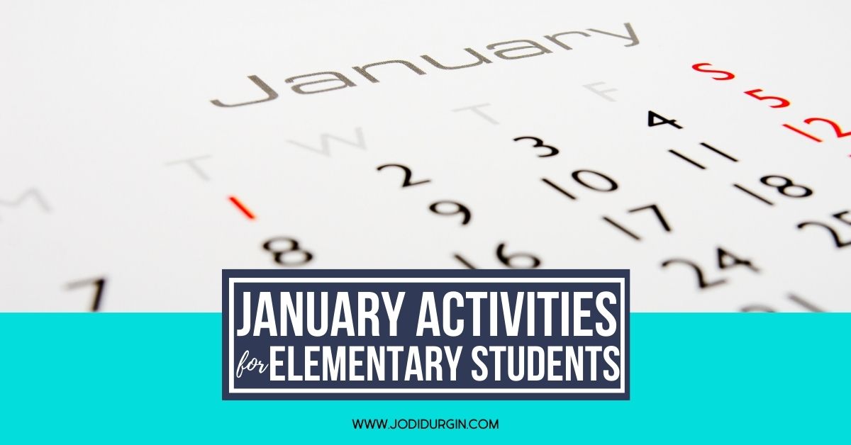 January Activities for Elementary Students (Grades 1-5) in 2026 ...
