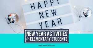 New Year Activities for Elementary Students in 2026 - Teaching with ...