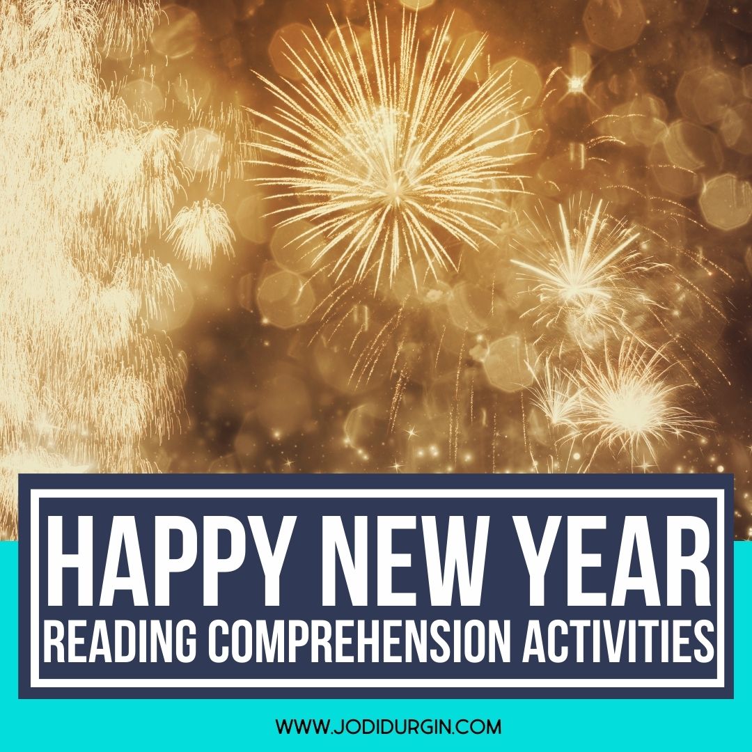 New Year Reading Comprehension Activities for 2nd, 3rd, and 4th Grade ...