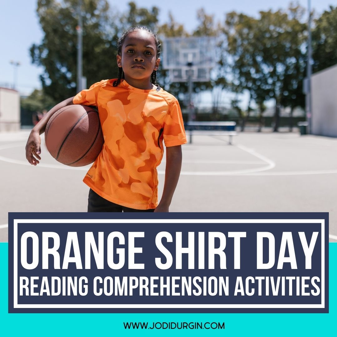 Orange Shirt Day Reading Comprehension Activities for 2nd, 3rd, and 4th ...