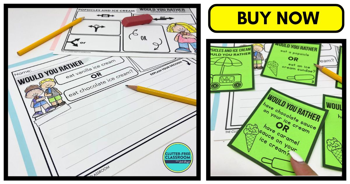 Would You Rather Questions and Activities for Elementary Students: June ...