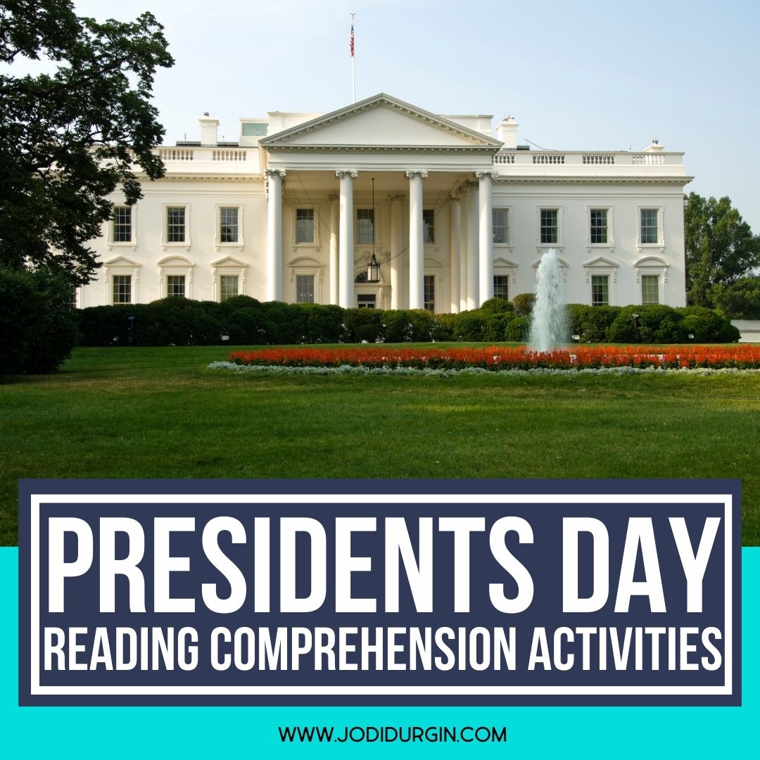 Presidents' Day Reading Comprehension Activities for 2nd, 3rd, and 4th ...
