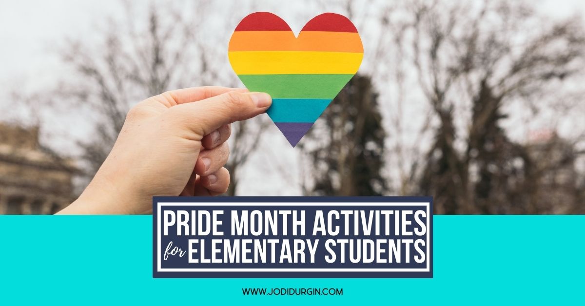 Pride Month Activities for Students at the Elementary Level in 2026 ...