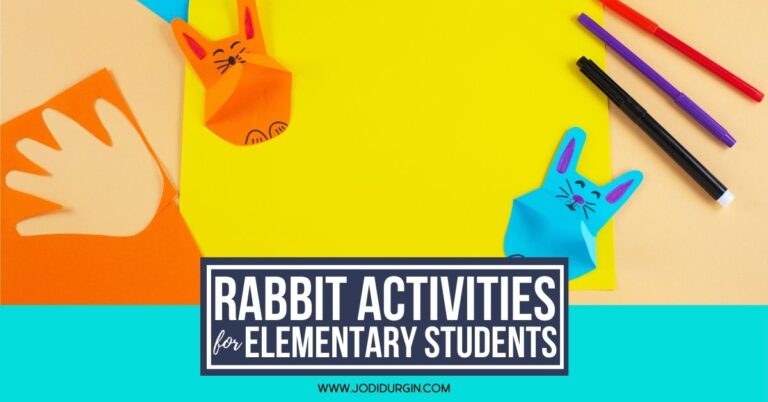Rabbit Activities for Elementary Students in 2026 - Teaching with Jodi ...