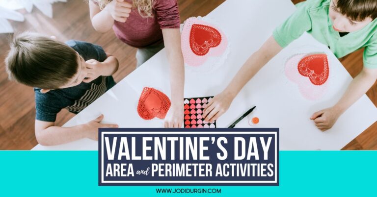 Valentine's Day Math Activities for Teaching Area and Perimeter in 2026 ...