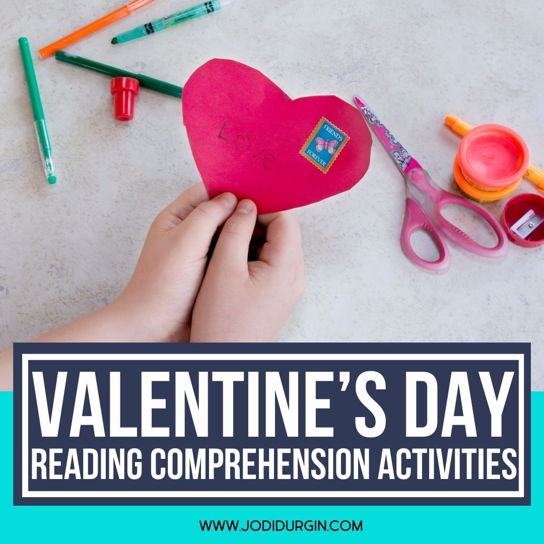 Valentine's Day Reading Comprehension Activities for 2nd, 3rd, and 4th ...