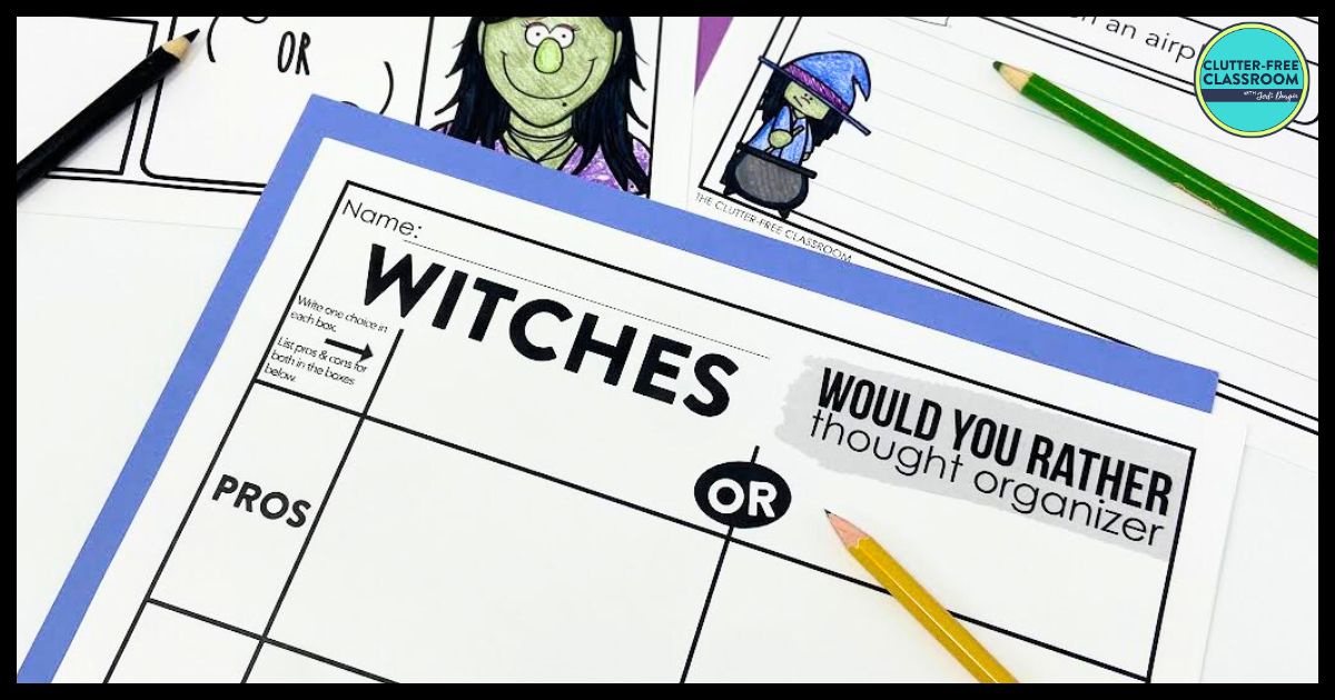 October Would You Rather Questions and Activities for Elementary ...