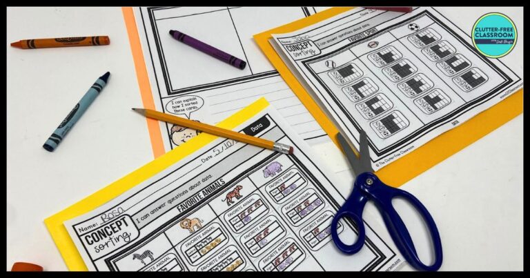Math Sorting Activity Ideas for 1st, 2nd and 3rd Grade Teachers ...