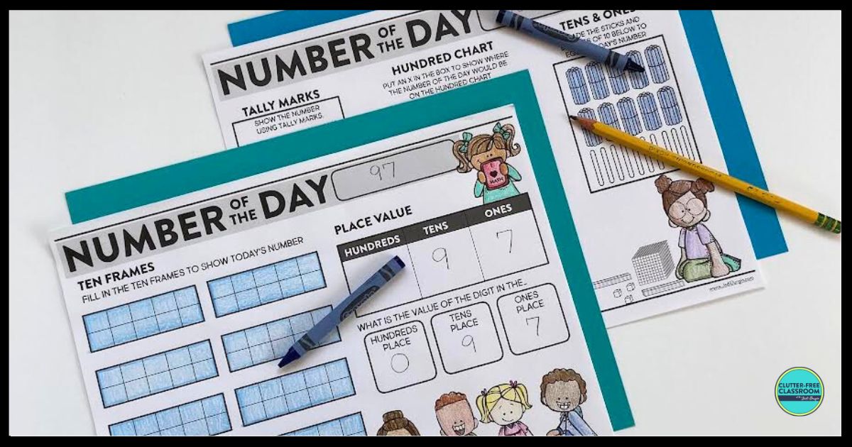 Using Number of the Day Activities for Teaching Number Sense in 2024 ...