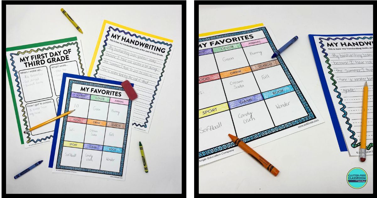 All About Me Printable Worksheets for Back to School - 2026 - Teaching ...