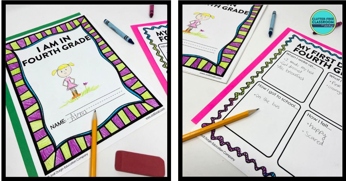 All About Me Printable Worksheets for Back to School - 2026 - Teaching ...