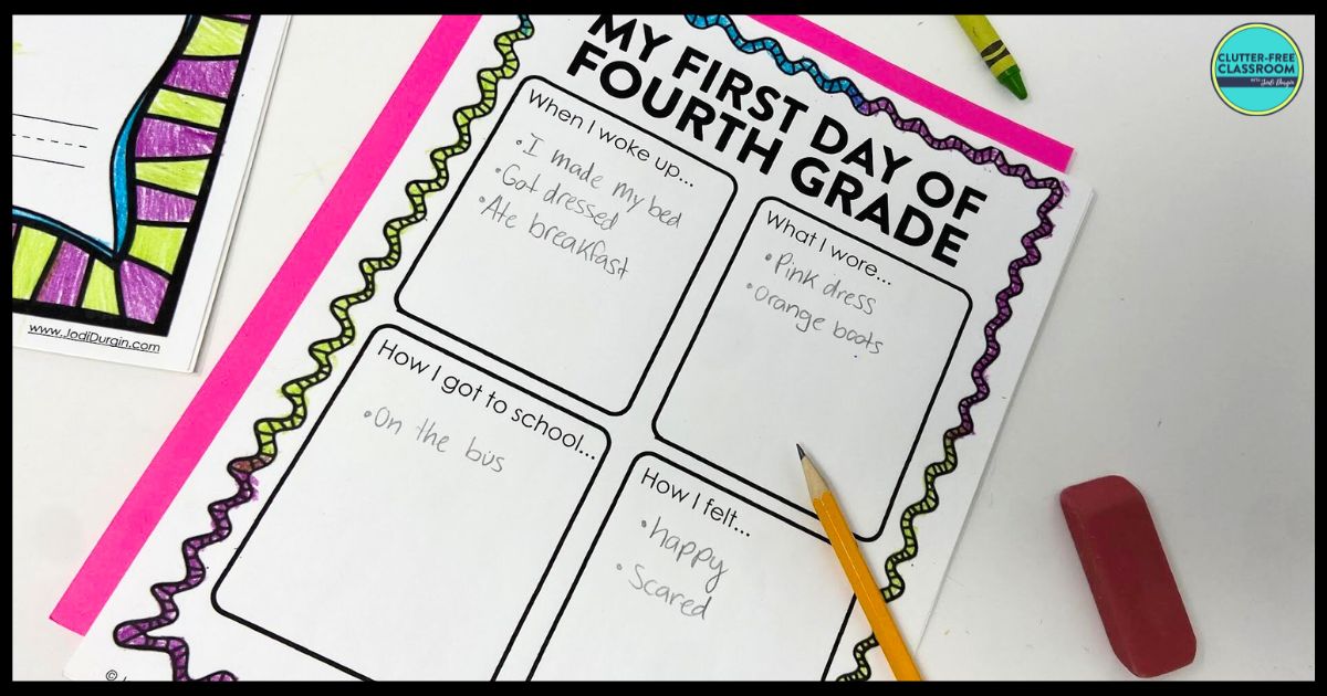 All About Me Printable Worksheets for Back to School - 2026 - Teaching ...