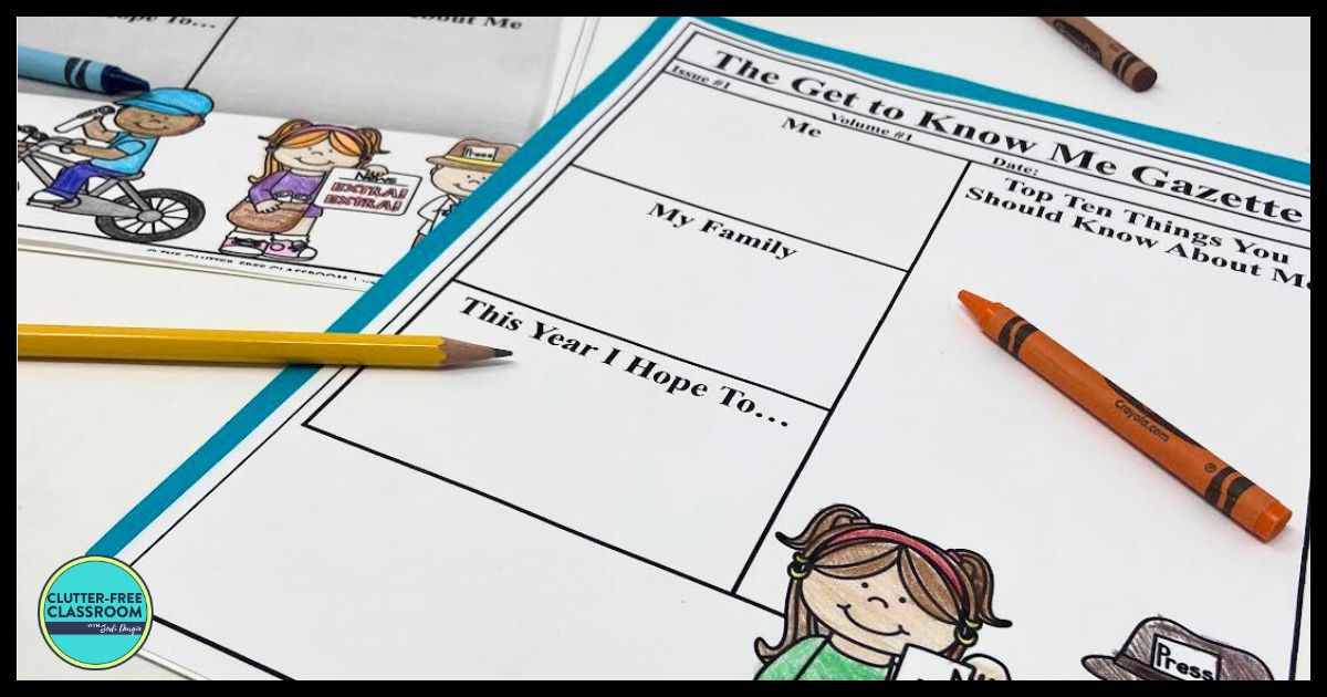 Welcome Back to School Activities for Elementary Students - Teaching ...