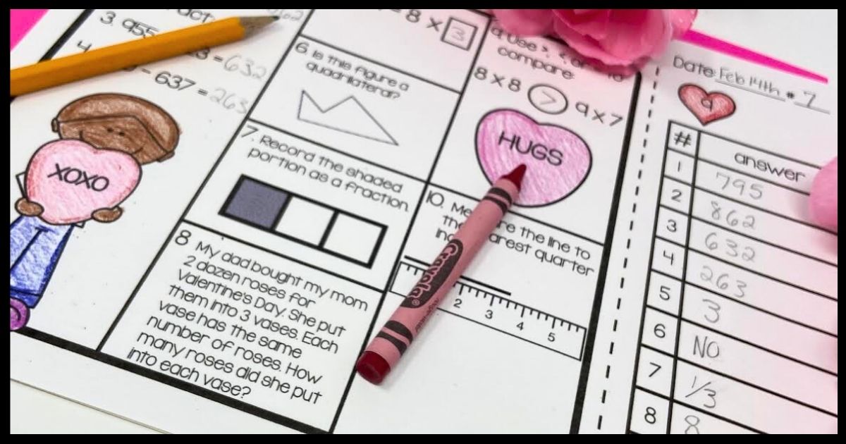February Math Worksheets for Elementary Students in 2025 - Teaching ...