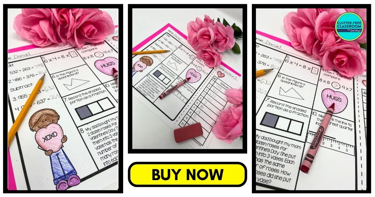 February Math Worksheets for Elementary Students in 2025 - Teaching ...