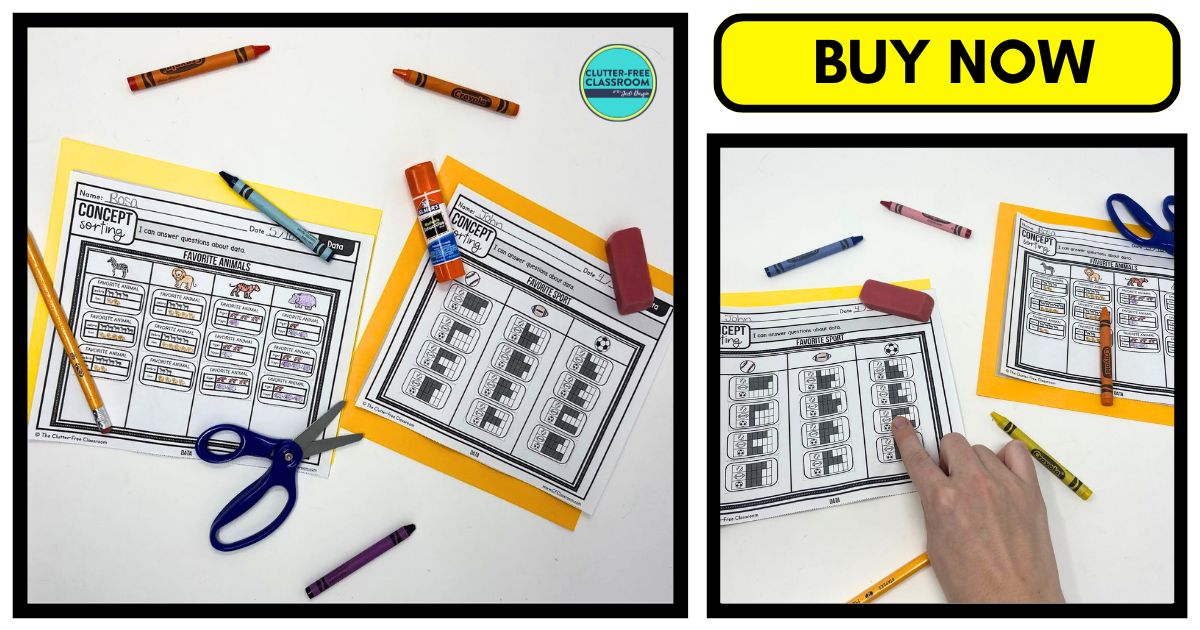 Math Sorting Activity Ideas for 1st, 2nd and 3rd Grade Teachers ...
