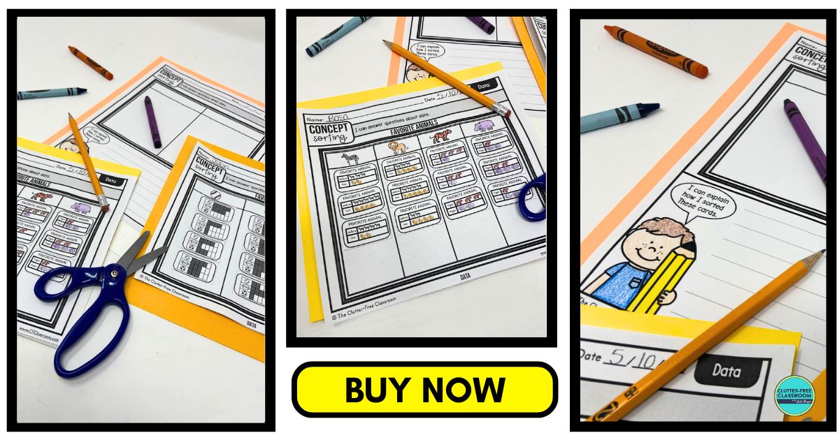 Math Sorting Activity Ideas for 1st, 2nd and 3rd Grade Teachers ...