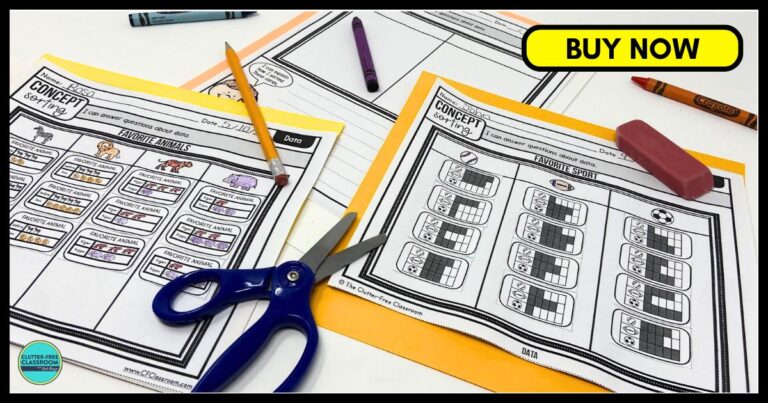 Math Sorting Activity Ideas for 1st, 2nd and 3rd Grade Teachers ...