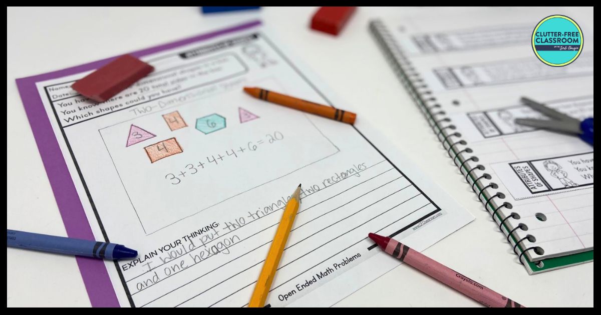 Open Ended Math Questions and Problems for Elementary Students ...