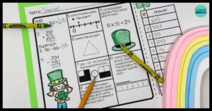 March Math Worksheets for Elementary Students in 2026 - Teaching with ...