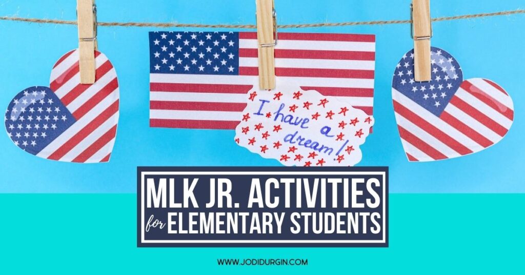 Martin Luther King Jr. Activities for Elementary Students 2024 ...