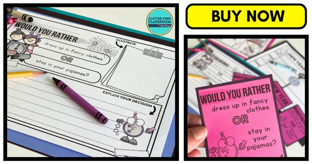 Would You Rather Activities for Elementary Students: January Edition ...