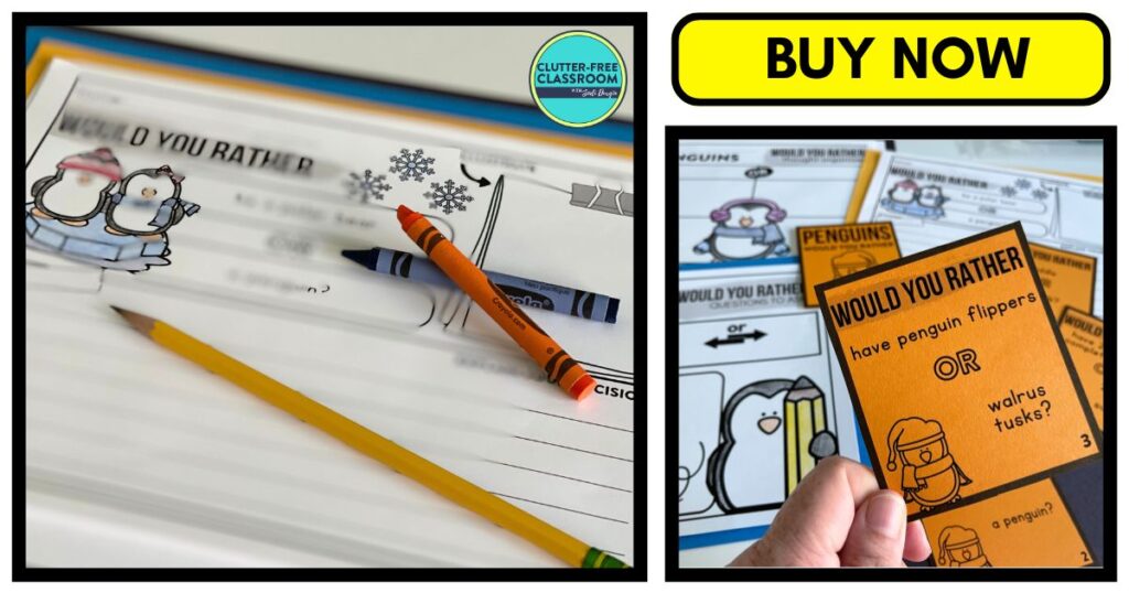 Would You Rather Activities for Elementary Students: January Edition ...