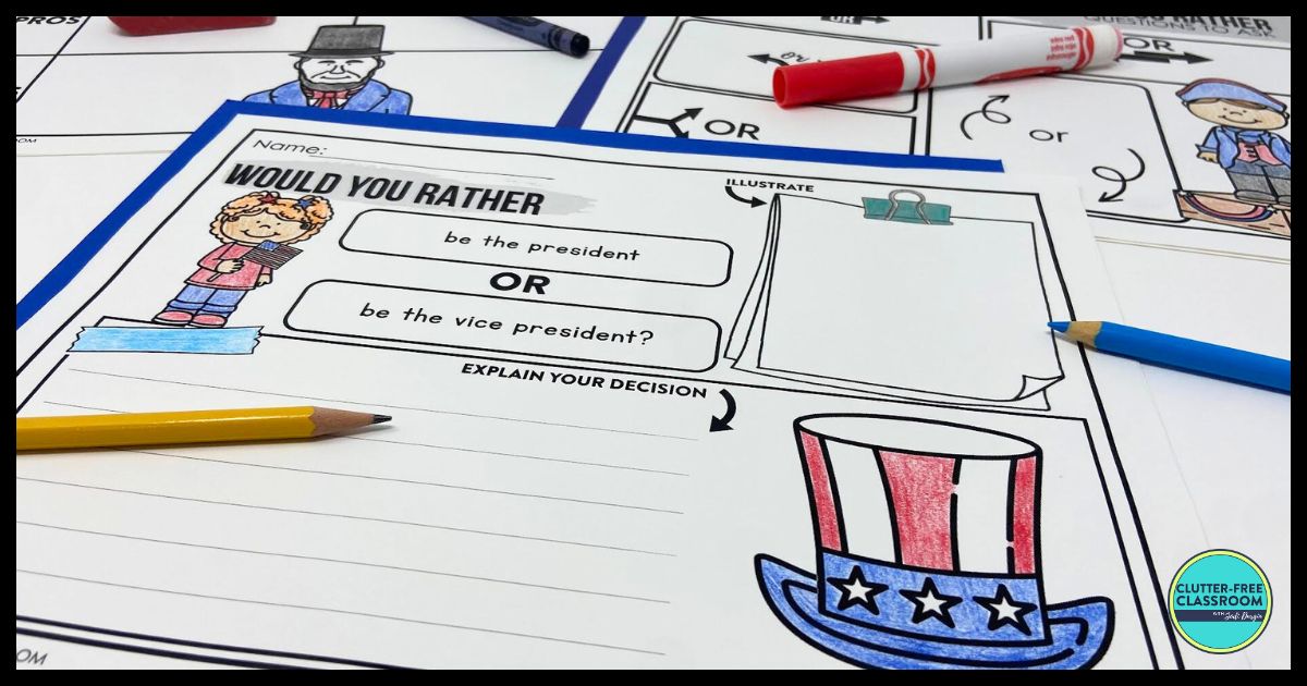 February Would You Rather Activities for Elementary Students - Teaching ...