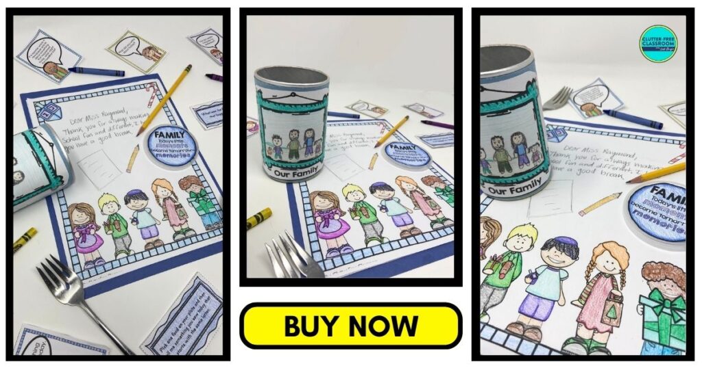 Hanukkah Writing Prompts Gift for Students to Give Their Families ...