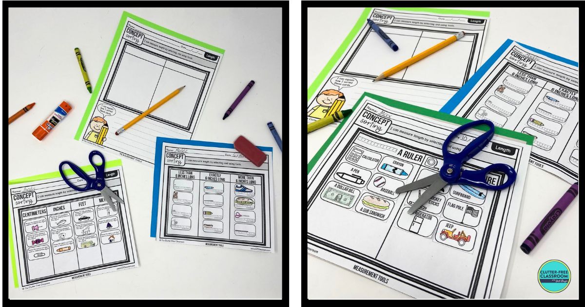 Math Sorting Activity Ideas for 1st, 2nd and 3rd Grade Teachers ...