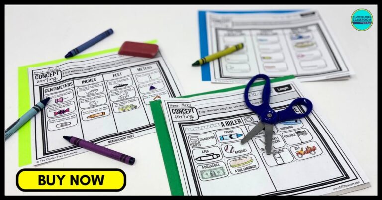 Math Sorting Activity Ideas for 1st, 2nd and 3rd Grade Teachers ...