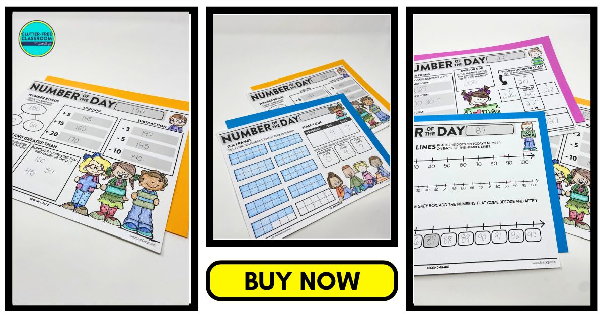 Using Number of the Day Activities for Teaching Number Sense in 2025 ...
