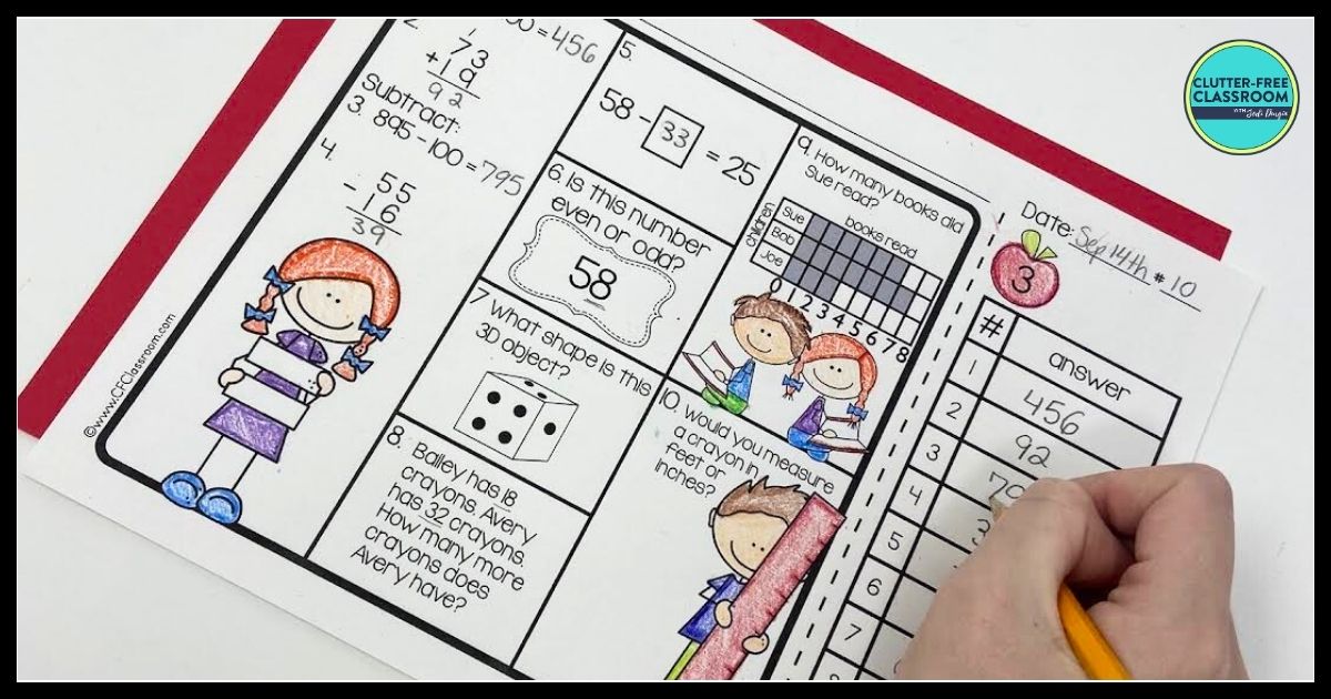 September Math Activities for Elementary Students in 2025 - Teaching ...