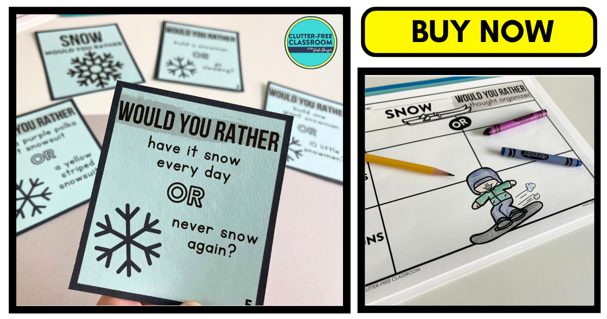 Would You Rather Activities for Elementary Students: January Edition ...