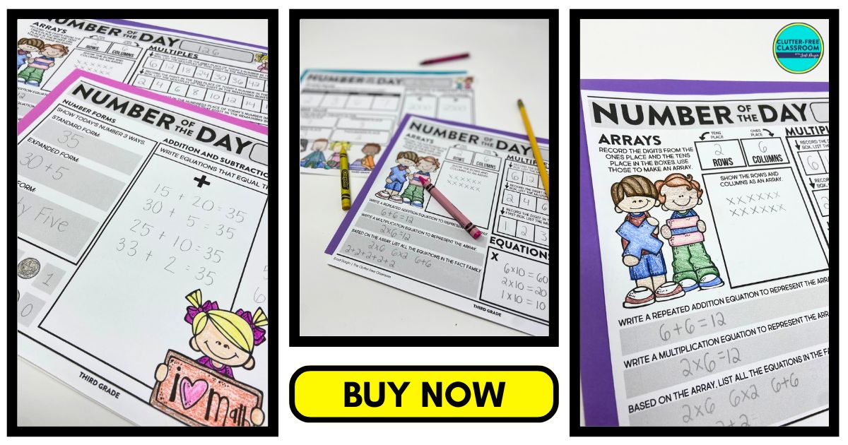Using Number of the Day Activities for Teaching Number Sense in 2025 ...