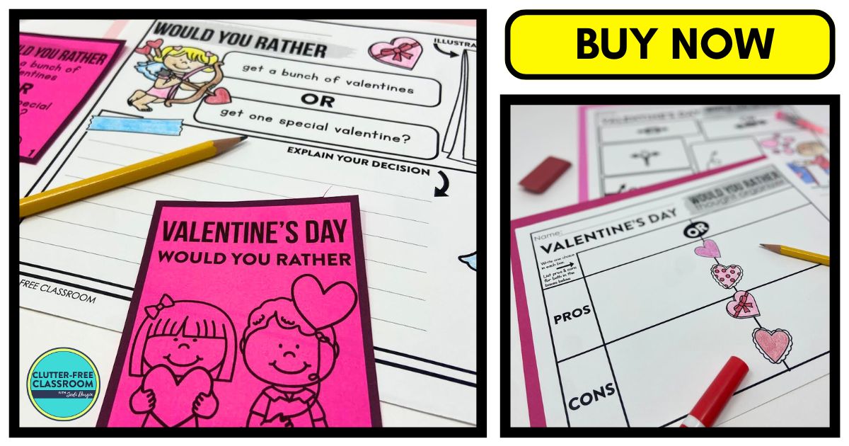 February Would You Rather Activities for Elementary Students - Teaching ...