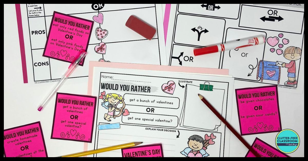 February Would You Rather Activities for Elementary Students - Teaching ...