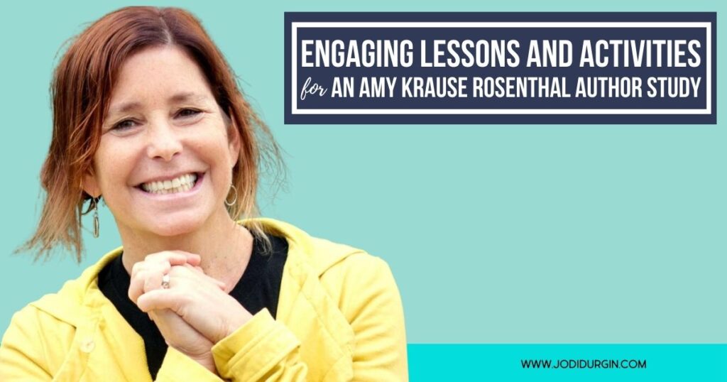 Amy Krause Rosenthal Books and Activities for Elementary Teachers in ...