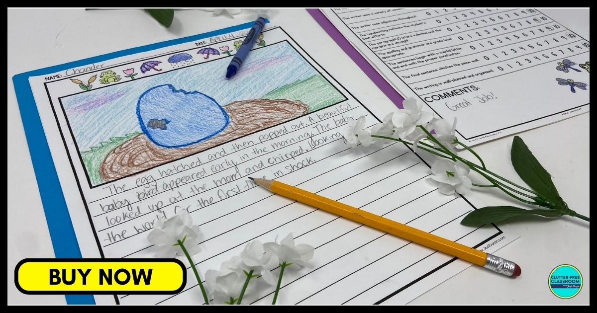 April Writing Prompts for Elementary Students in 2026 - Teaching with ...