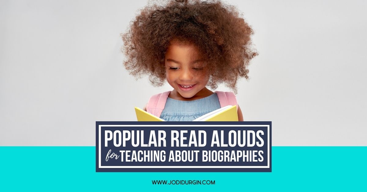 Biography Picture Books for Elementary Teachers in 2025 - Teaching with ...