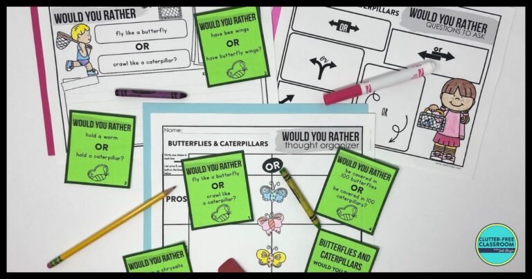 March Would You Rather Questions and Activities for Elementary Students ...