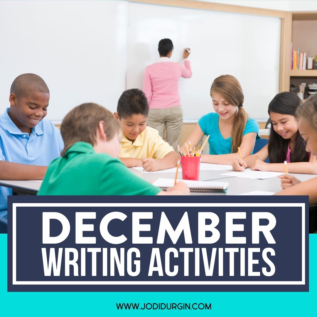 December Writing Activities for Elementary Students - Teaching with ...