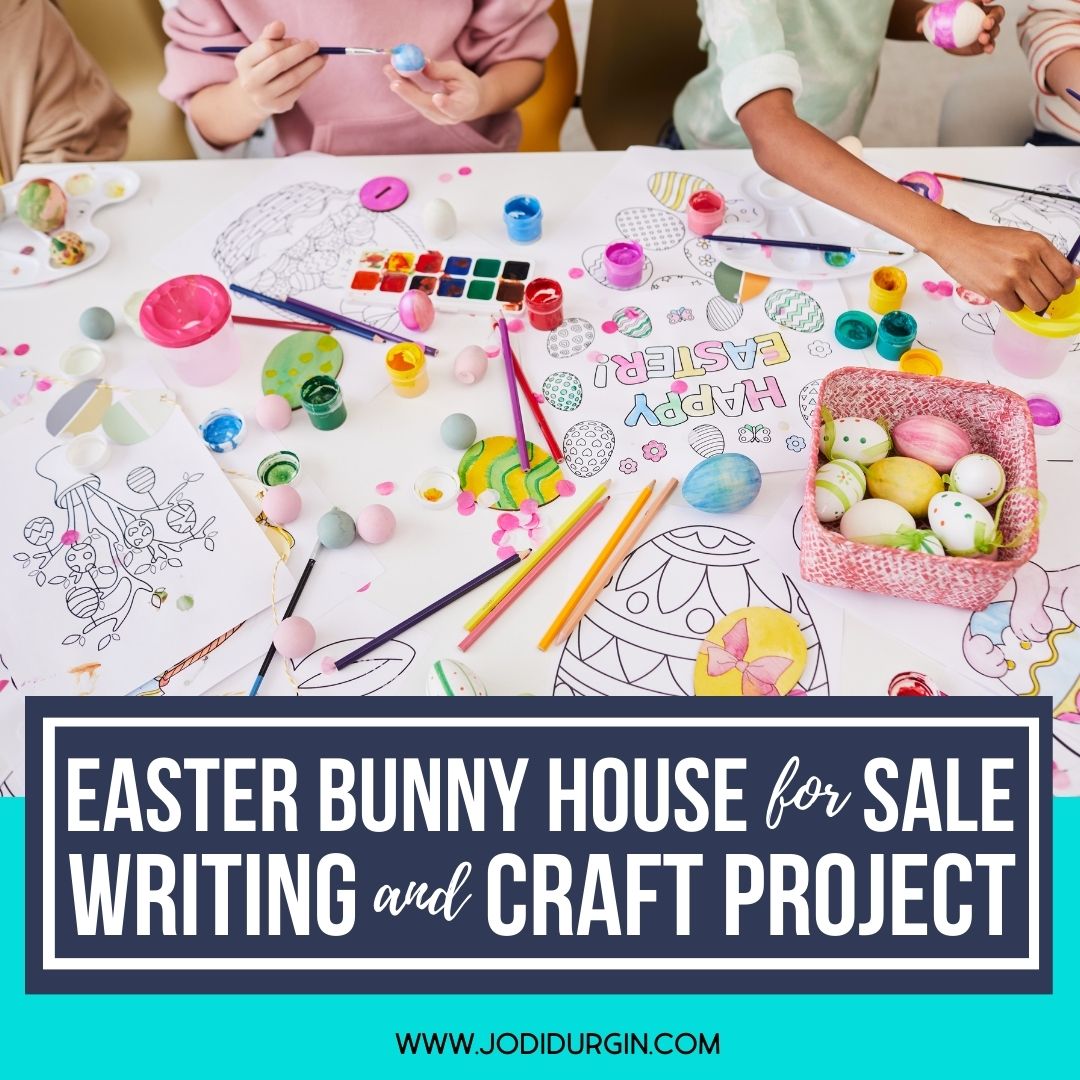Easter Bunny Writing Activity for Elementary Students - Teaching with ...
